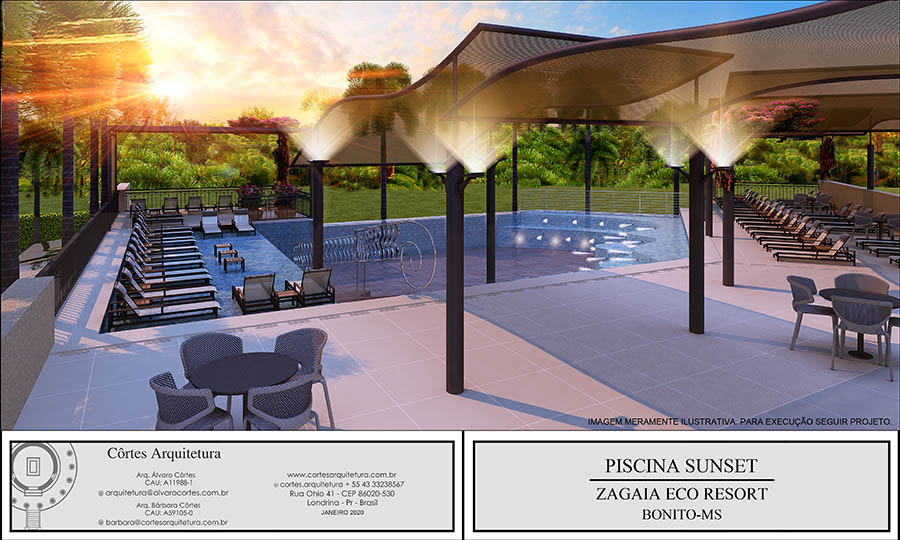ZAGAIA TERÁ PISCINA BORDA INFINITA PARA CONTEMPLAR PÔR DO SOL – Zagaia ...